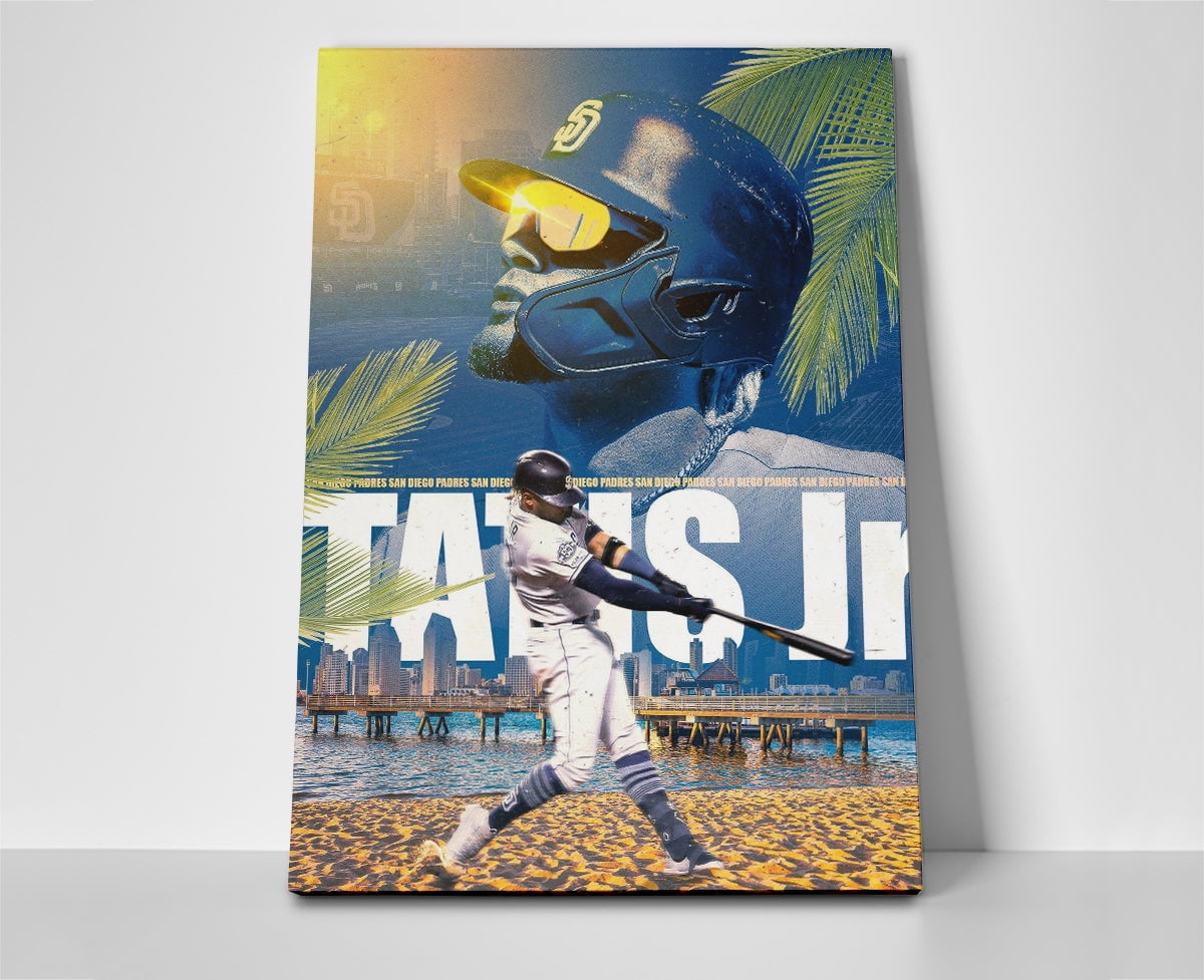 Fernando Tatis Jr Padres Poster or Wrapped Canvas - Walmart.com