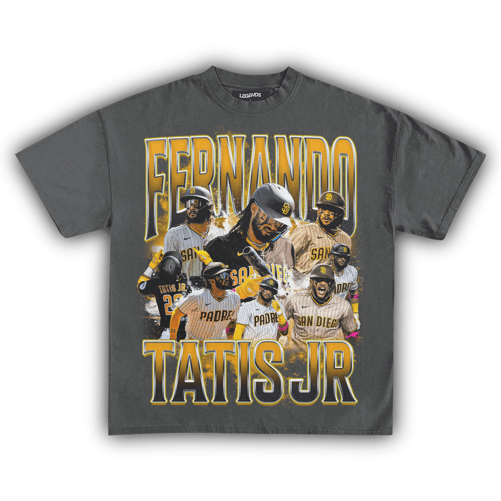 Fernando Tatis Jr. Padres Tee, Baseball Players Bootleg, Baseball ...