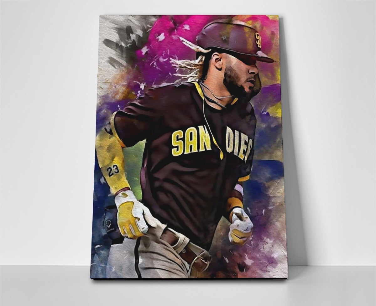 Fernando Tatis Jr Painting Poster or Wrapped Canvas - Walmart.com