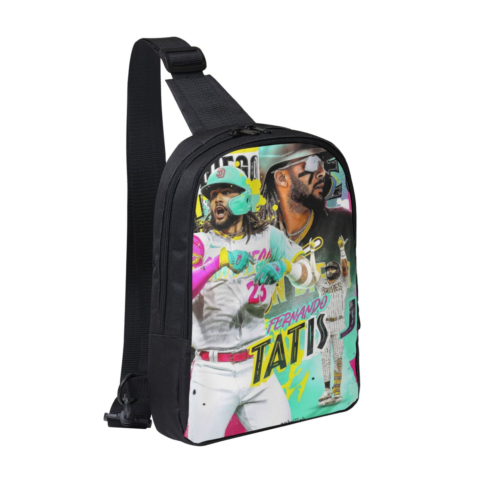 Fernando Tatis Jr Sling Bag, Lightweight Crossbody Shoulder Backpack Water-Resistant Chest Bag ...