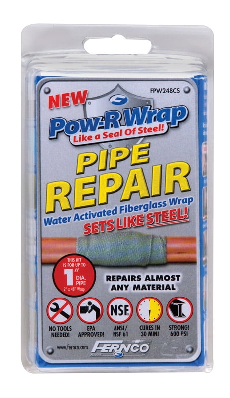 Fernco 2 in. N/A Fiberglass Pipe Repair Kit - Walmart.com