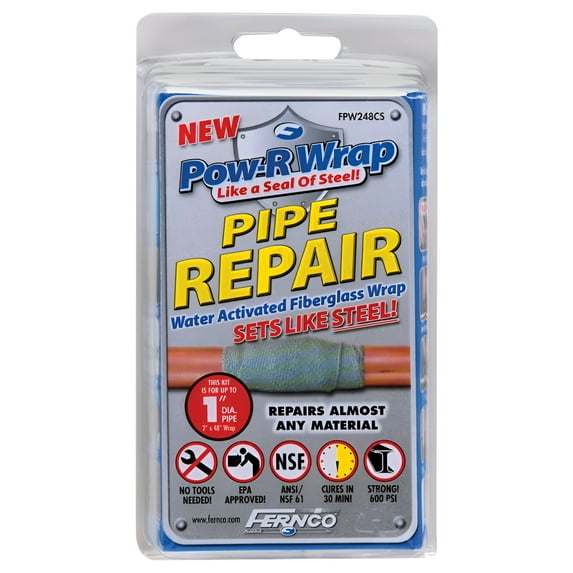 Fernco 2 in. N/A Fiberglass Pipe Repair Kit - Walmart.com