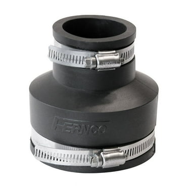 3 in. PVC Flexible Coupling with Stainless Steel clamps - Walmart.com