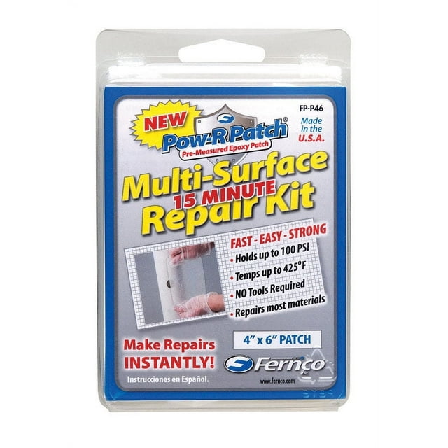 Fernco 4 in. Fiberglass Multi-Surface Repair Kit - Walmart.com