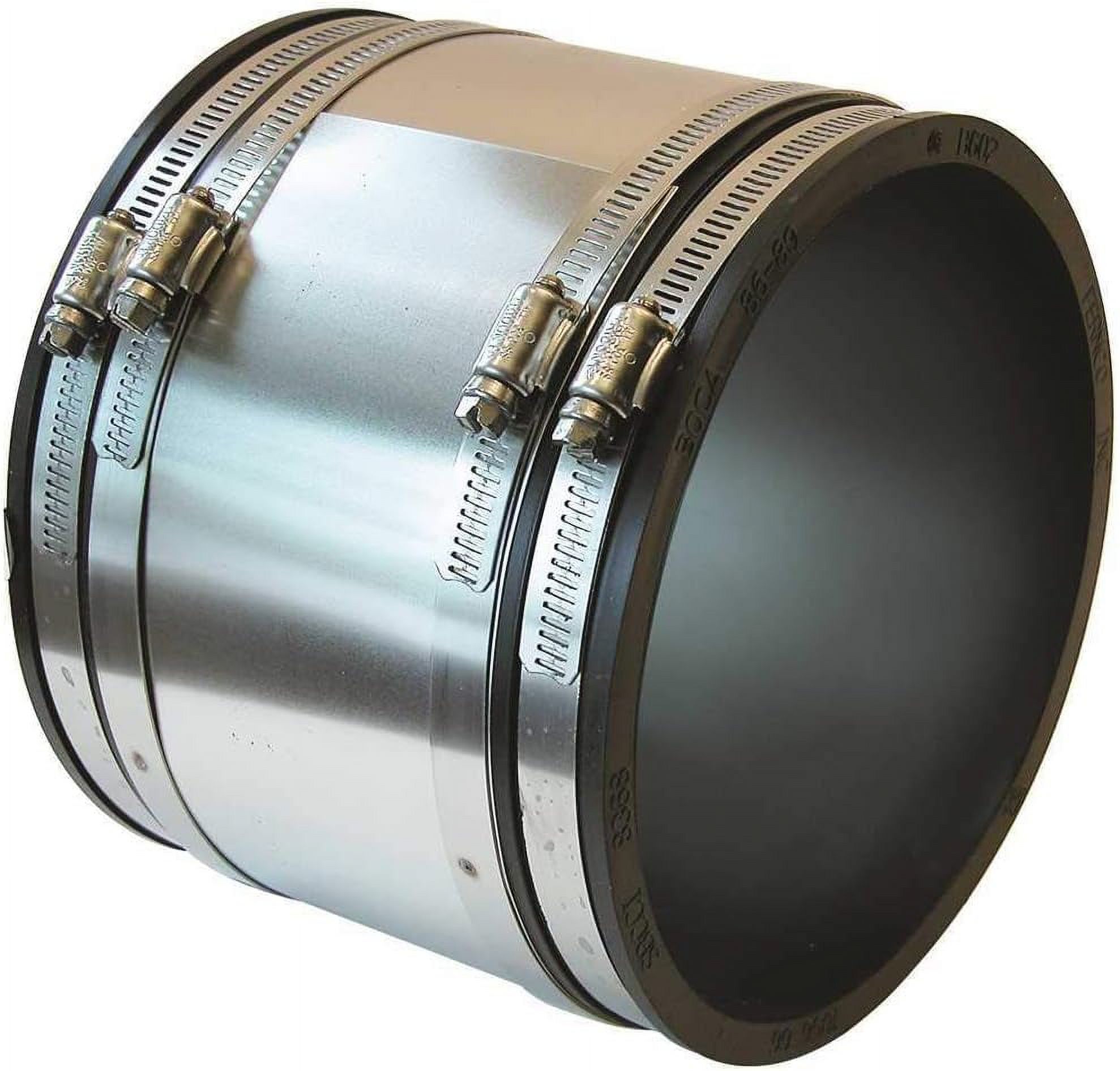 Fernco 4 x 4 in. Cast Iron or Plastic Flexible Coupling - Walmart.com