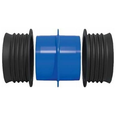 4 in. PVC Flexible Coupling with Stainless Steel clamps - Walmart.com