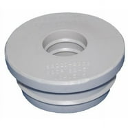 Fernco Schedule 40 3 in. Compression x 2 in. Dia. Compression PVC Donut ...