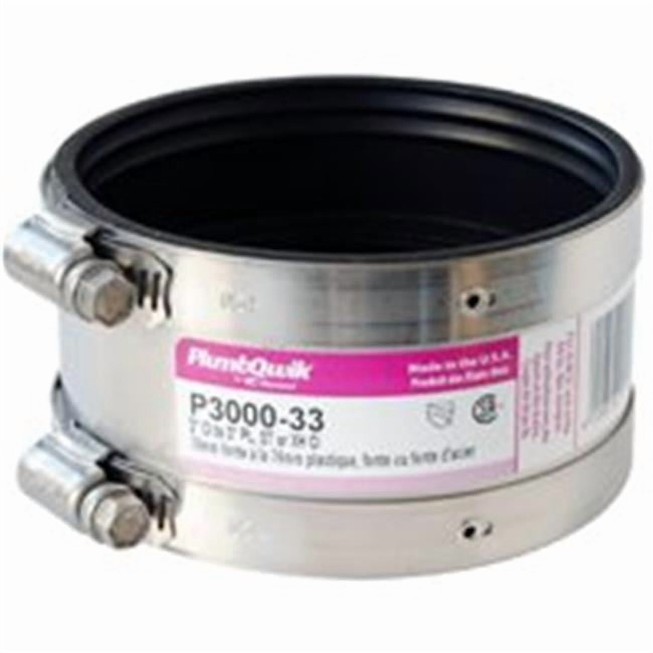 Fernco. P3000-33 Shielded Flex Coupling, 3 In. - Walmart.com