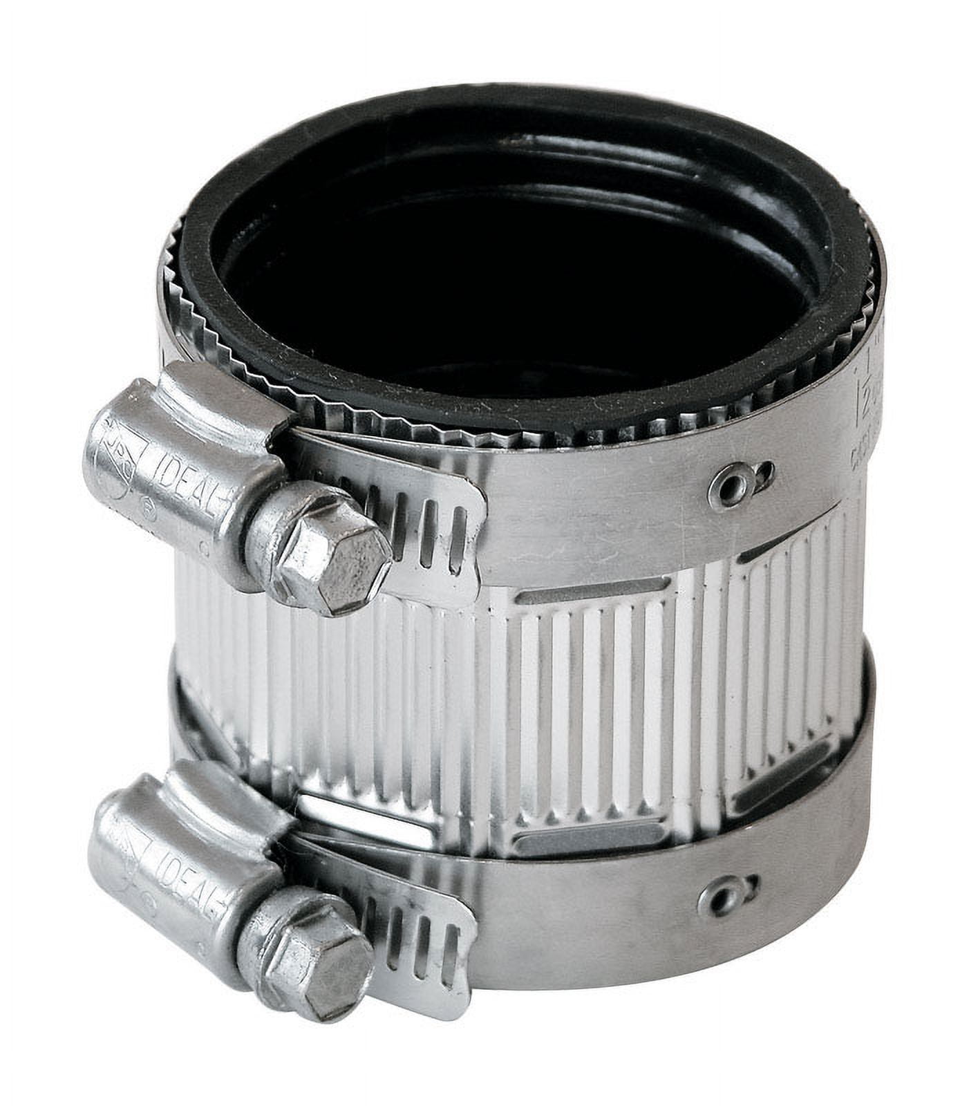 Fernco Products 4872875 1.5 x 1.5 in. PVC No Hub Coupling - Walmart.com