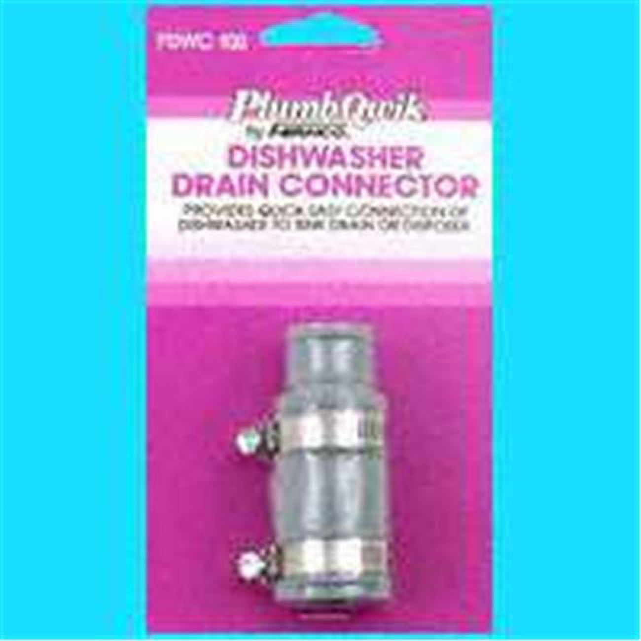 Fernco Schedule 40 1/2 in. Hub each X 3/4 in. D Hub PVC Connector 1 pk ...