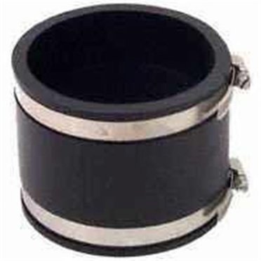 6 in. PVC Flexible Coupling with Stainless Steel clamps - Walmart.com