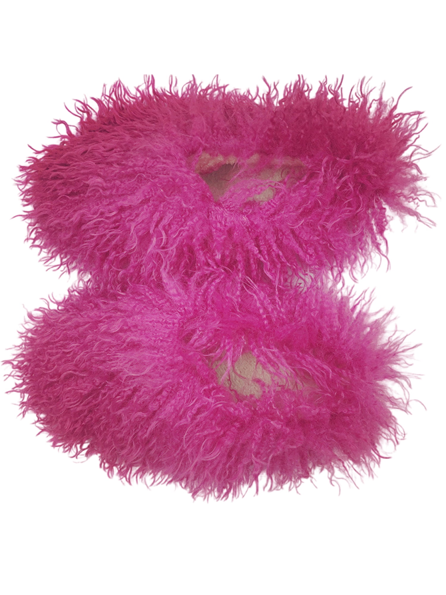 Ferndule Mens Womens Warm Shoes Fluffy Slipper Socks Plush Lined ...