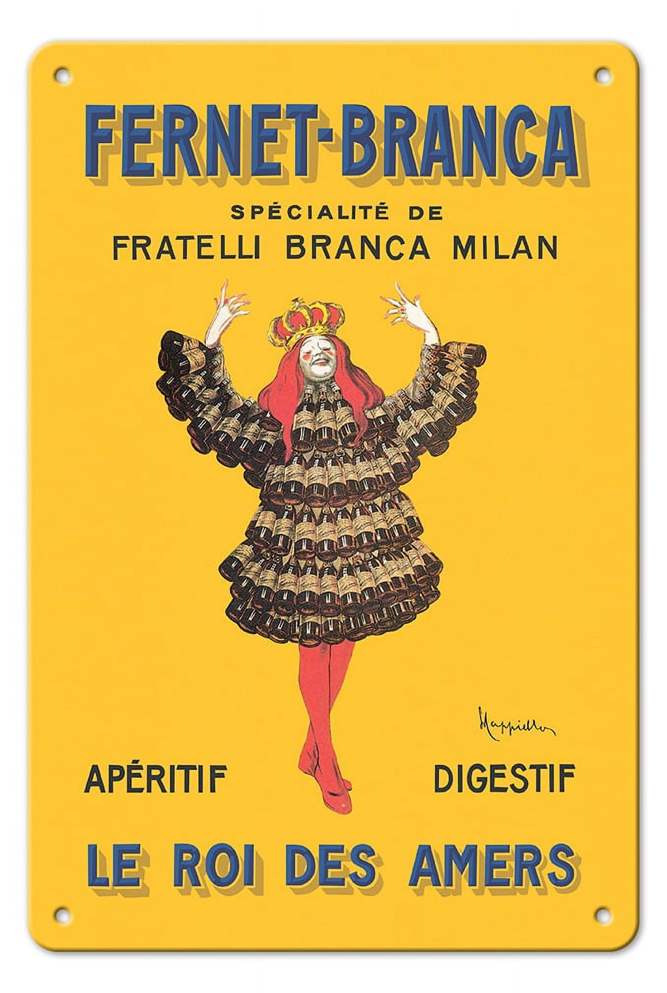 Fernet-Branca Apertif - The King of Bitters - Branca Brothers of Milan ...