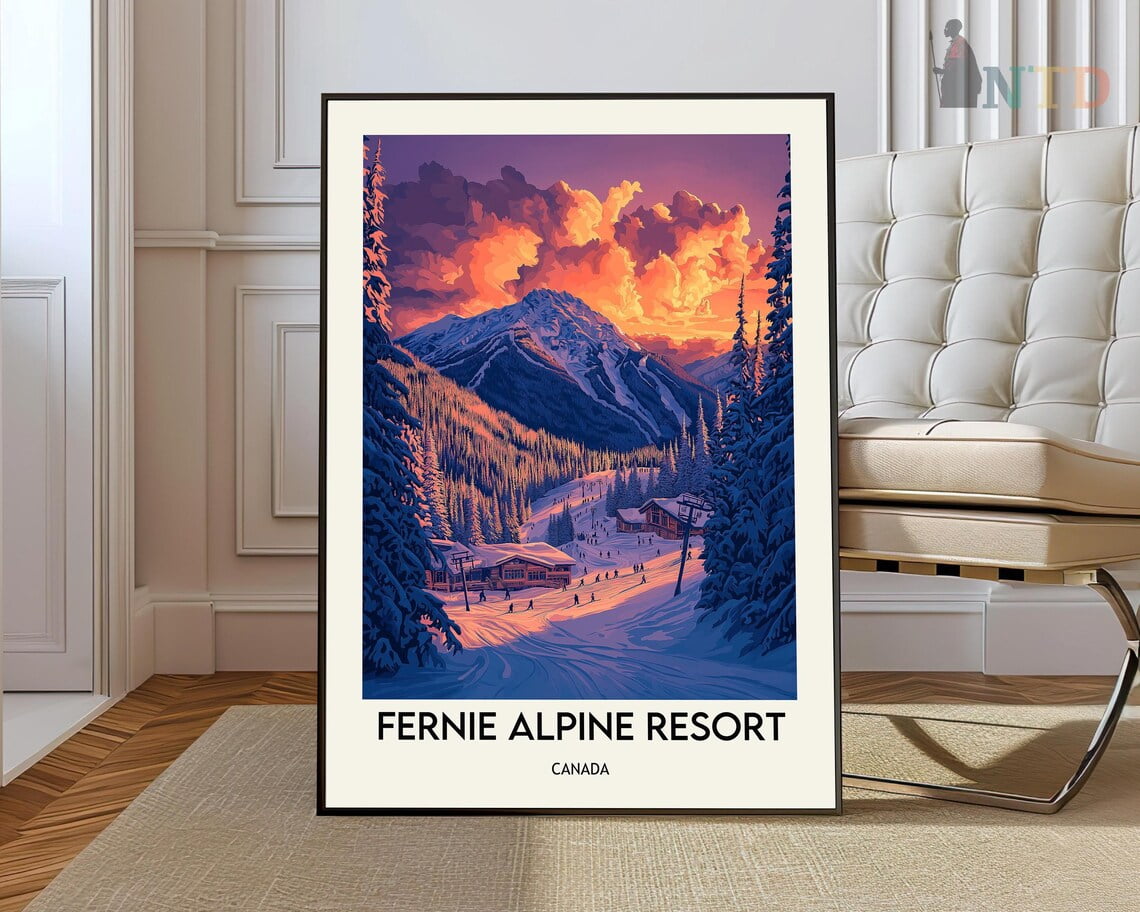 Fernie Alpine Resort Poster, Fernie Alpine Resortfernie Alpine Resort ...