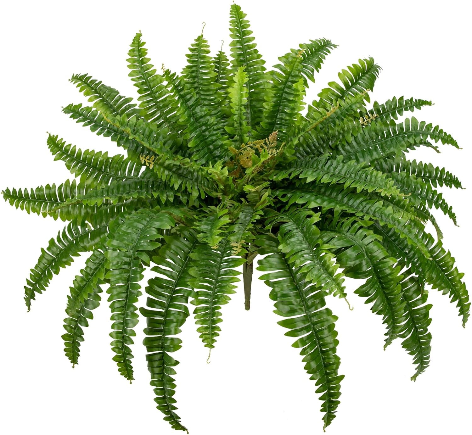 Ferns Artificial Plants 33.5" Dia. Faux Ferns for Outdoor Planter Large ...