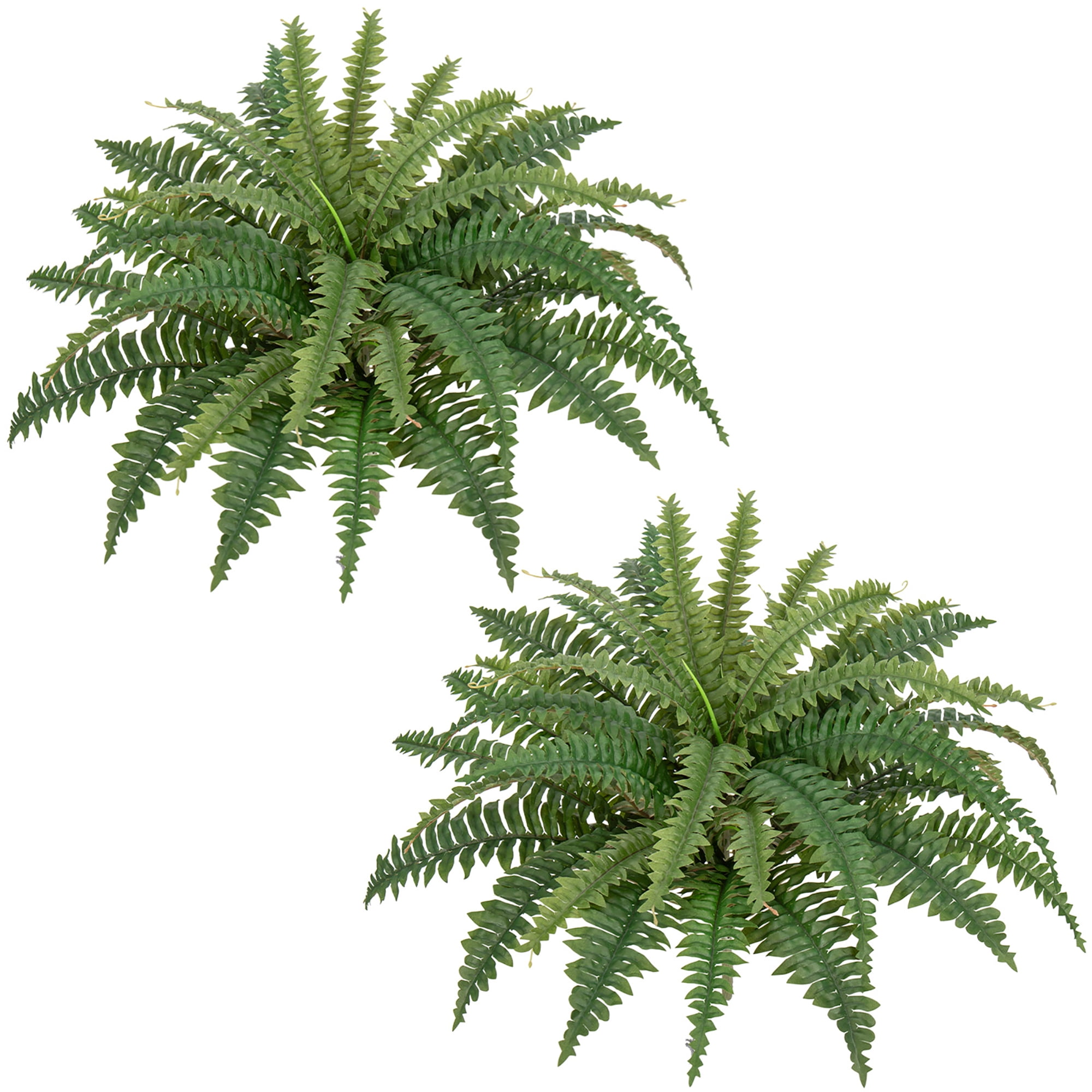 Ferns Artificial Plants Large Fake Ferns 25.5" Dia.Boston Fern Fake ...