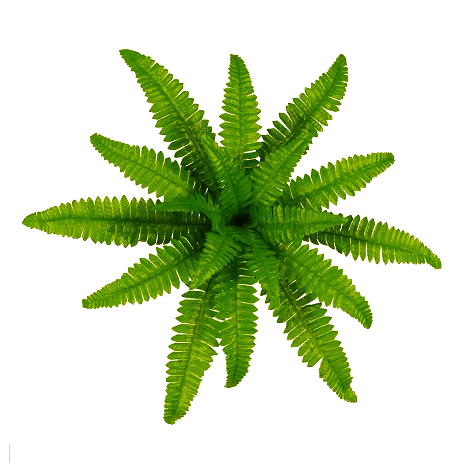 Ferns Artificial Plants Large Faux Ferns For Outdoor Planter Large, UV ...