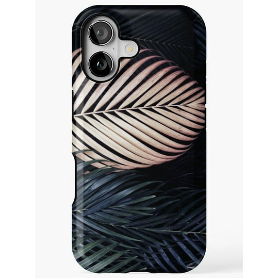 Ferns Minimalist Nature Art Phone Case for iPhone 11 12 13 14 15 16 17 ...