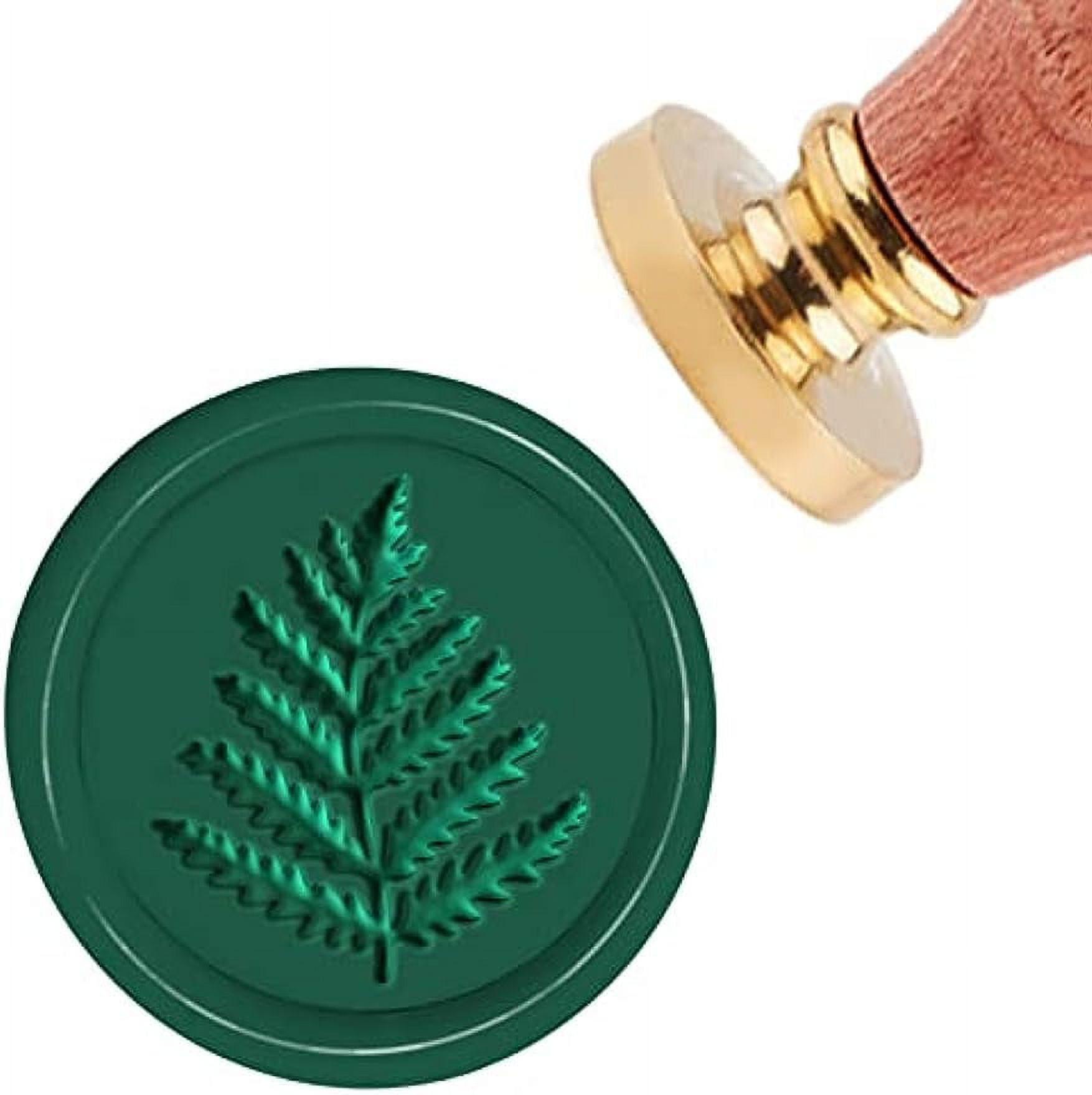 Ferns Wax Seal Stamp Botanical Sealing Wax Stamps 30mm Vintage Retro ...