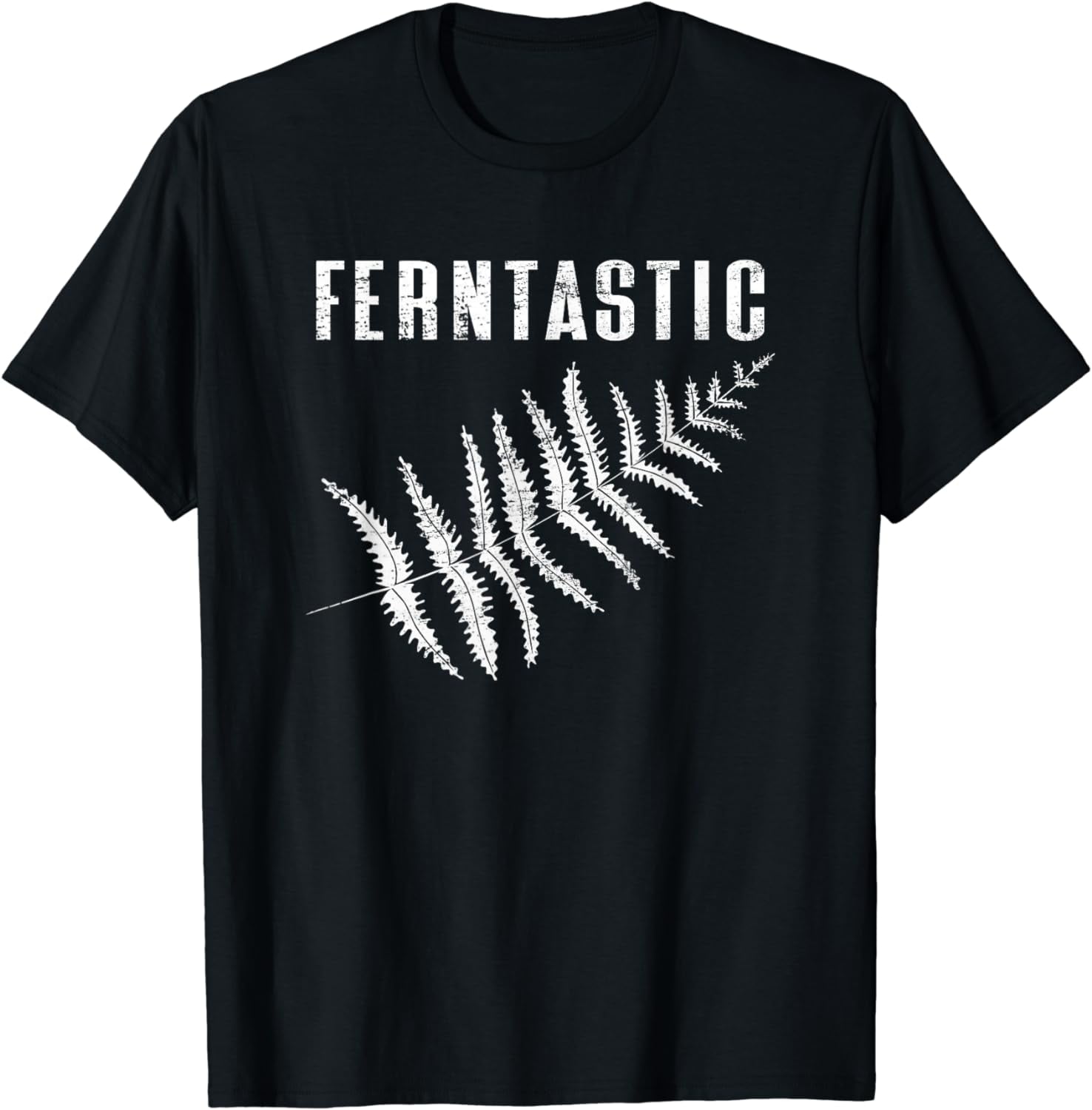 Ferntastic Gift for Fern Lover Botanical Fern Plant Leaf T-Shirt ...