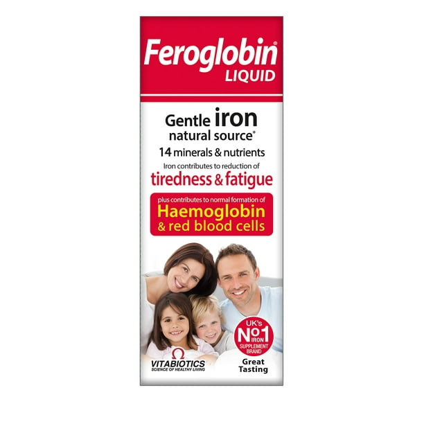 Feroglobin Gentle Iron and Nutrient Liquid 200 ml - Walmart Business ...