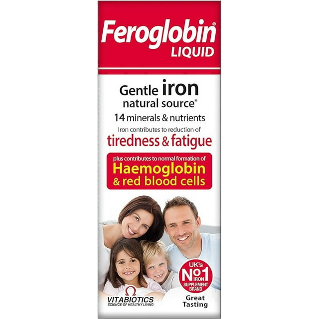 Feroglobin Iron & Nutrient Liquid - Natural Iron Source | Reduces ...