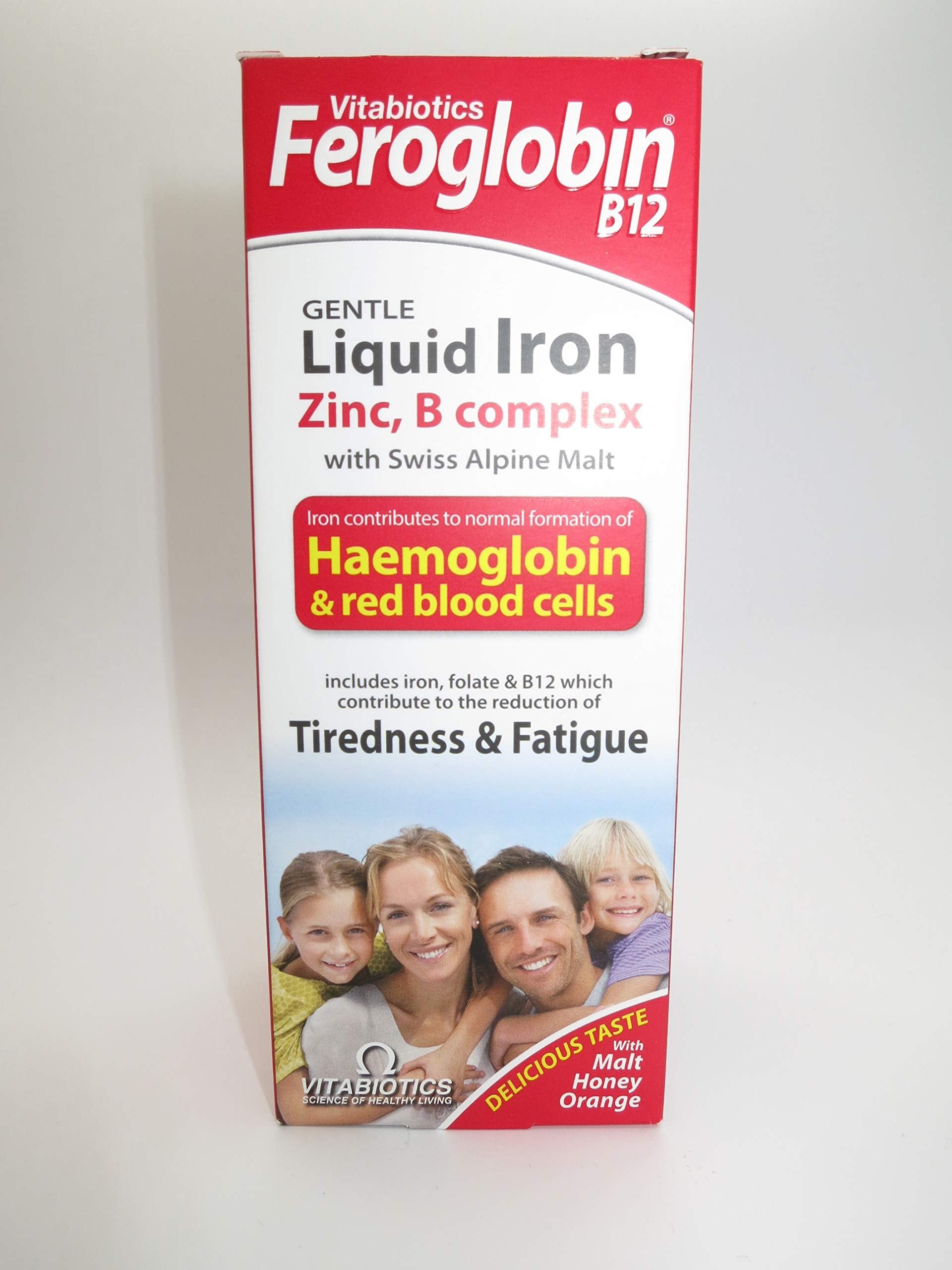 Feroglobin Vitabiotics -B12 Iron Supplement Liquid 200Ml by Feroglobin ...