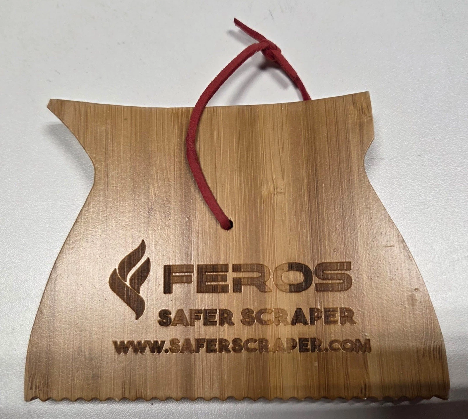 Feros Safer Scraper Mini - Wood Bbq Wooden Grill Cleaner - Walmart.com