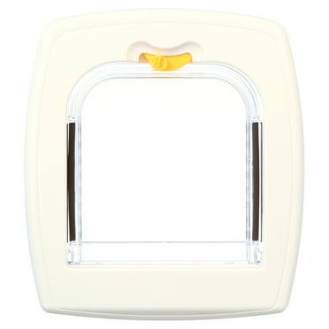 Cat Door for Interior Doors,Cat Puppy Door with Lockable Safe Magnetic ...