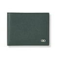 Ferragamo Men's Compact Micro Gancio Pattern Wallet Green - Walmart.com