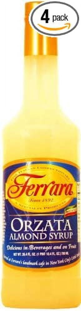 Ferrara Orzata Syrup, Almond, 26.4-Ounce Bottles (Pack of 4) - Walmart.com
