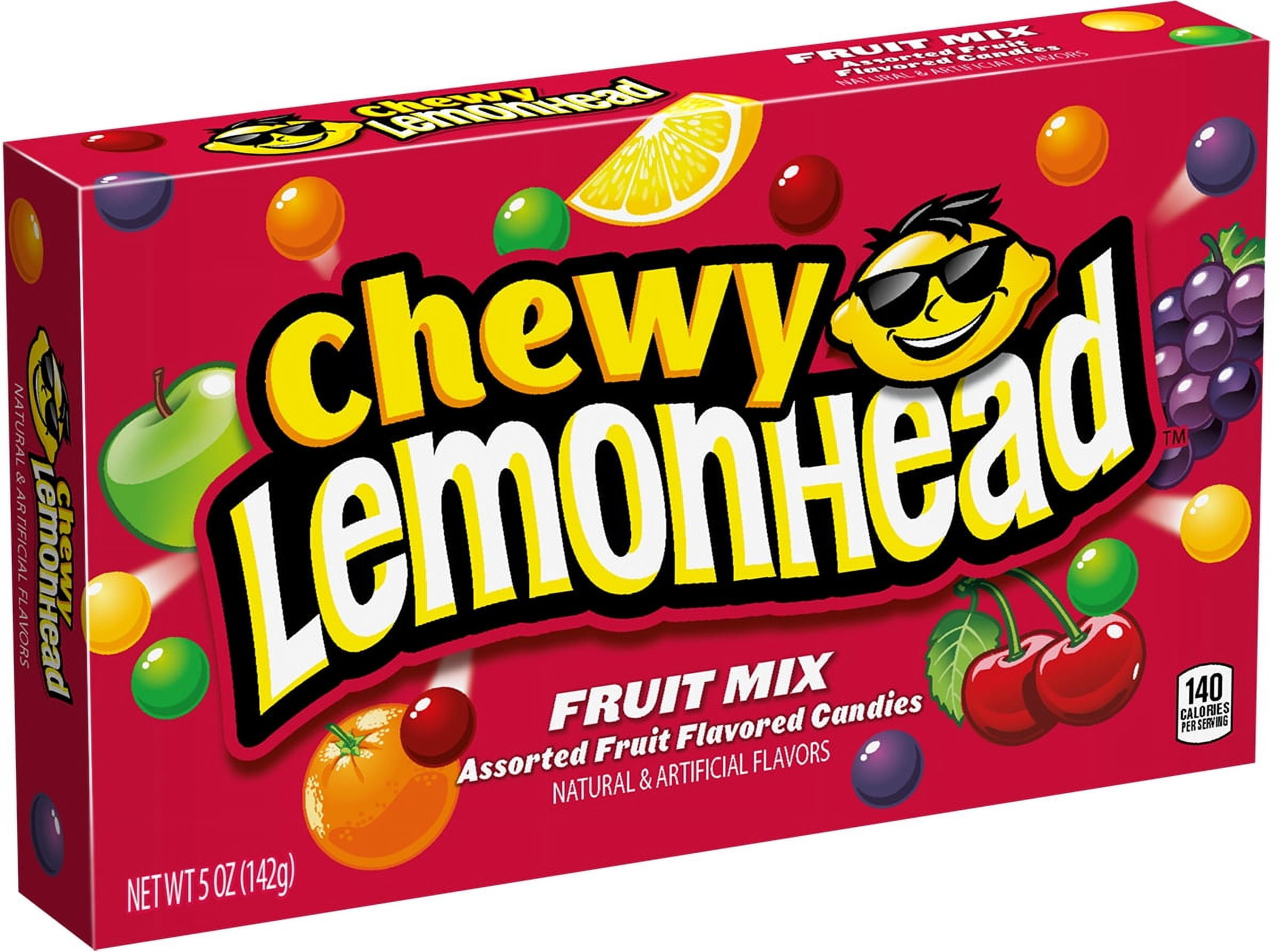Ferrara Pan Lemonhead Chewy Fruit Mix Candies, 5 Oz, Sweet & Sour ...
