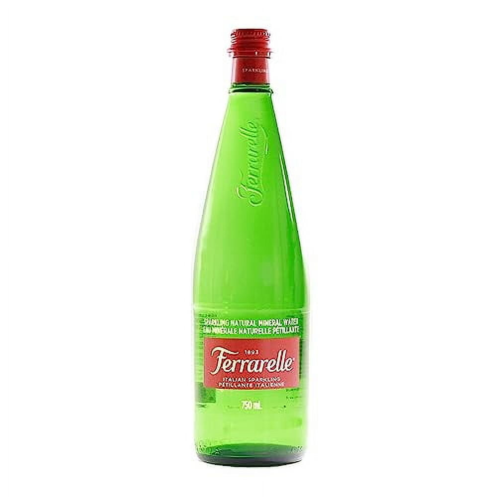 Ferrarelle - Sparkling Natural Mineral Water - 750 mL (12 Glass Bottles ...
