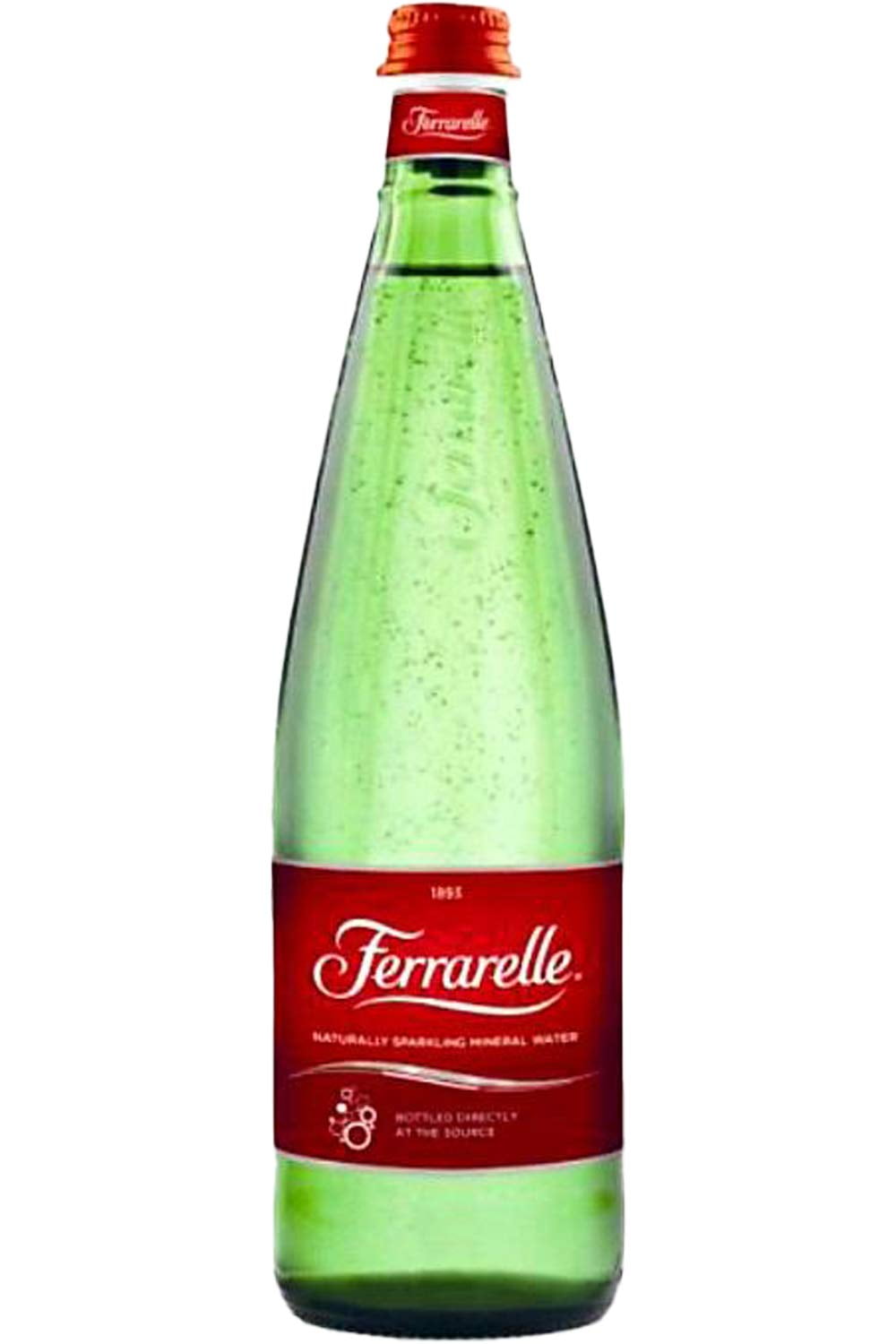 Ferrarelle - Sparkling Natural Mineral Water - 750 mL (6 Glass Bottles) - Walmart.com