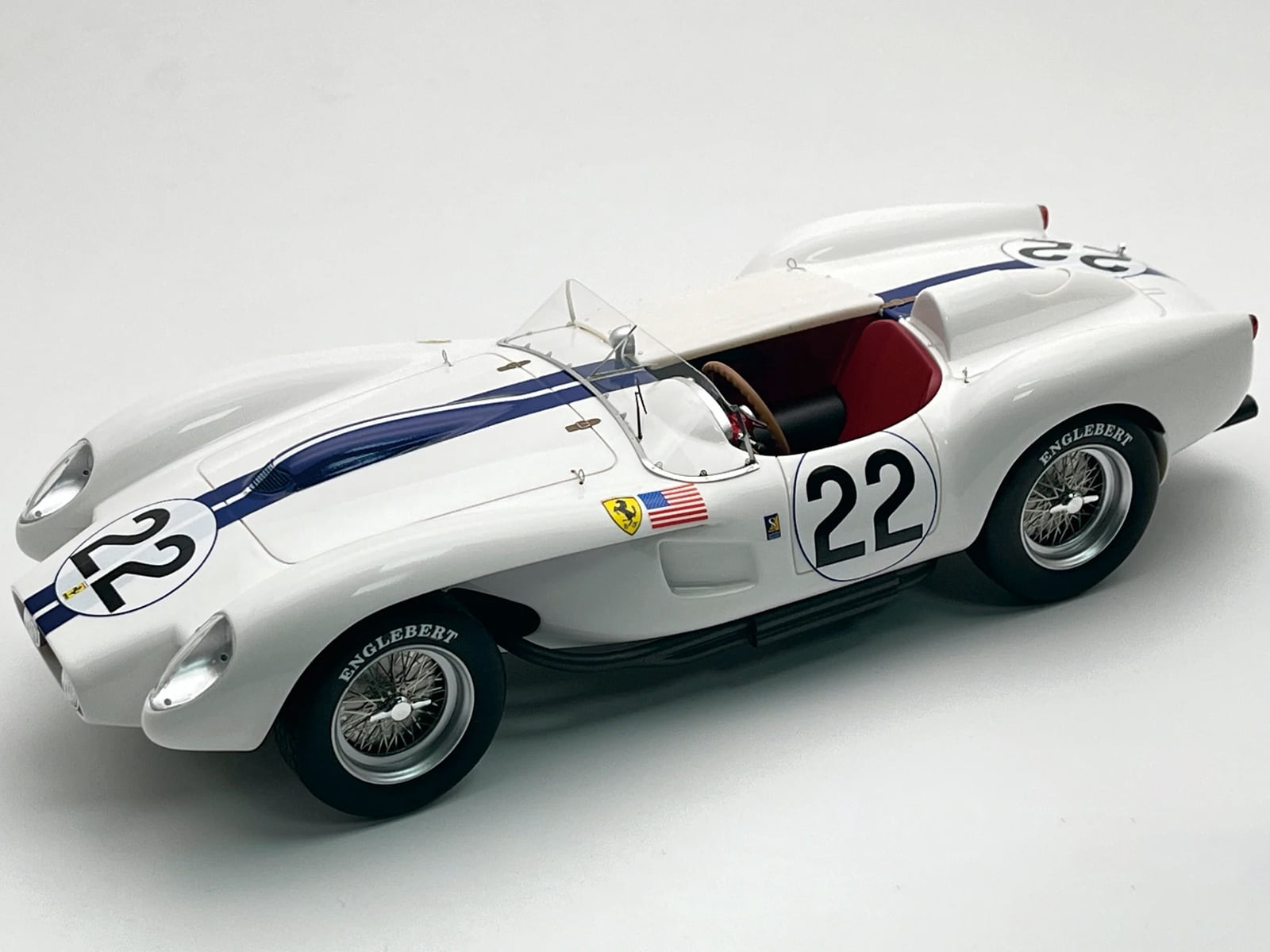 Ferrari 250 TR Pontoon-Fender #22 "Team Ed Hugus" "24 Hours of Le Mans ...