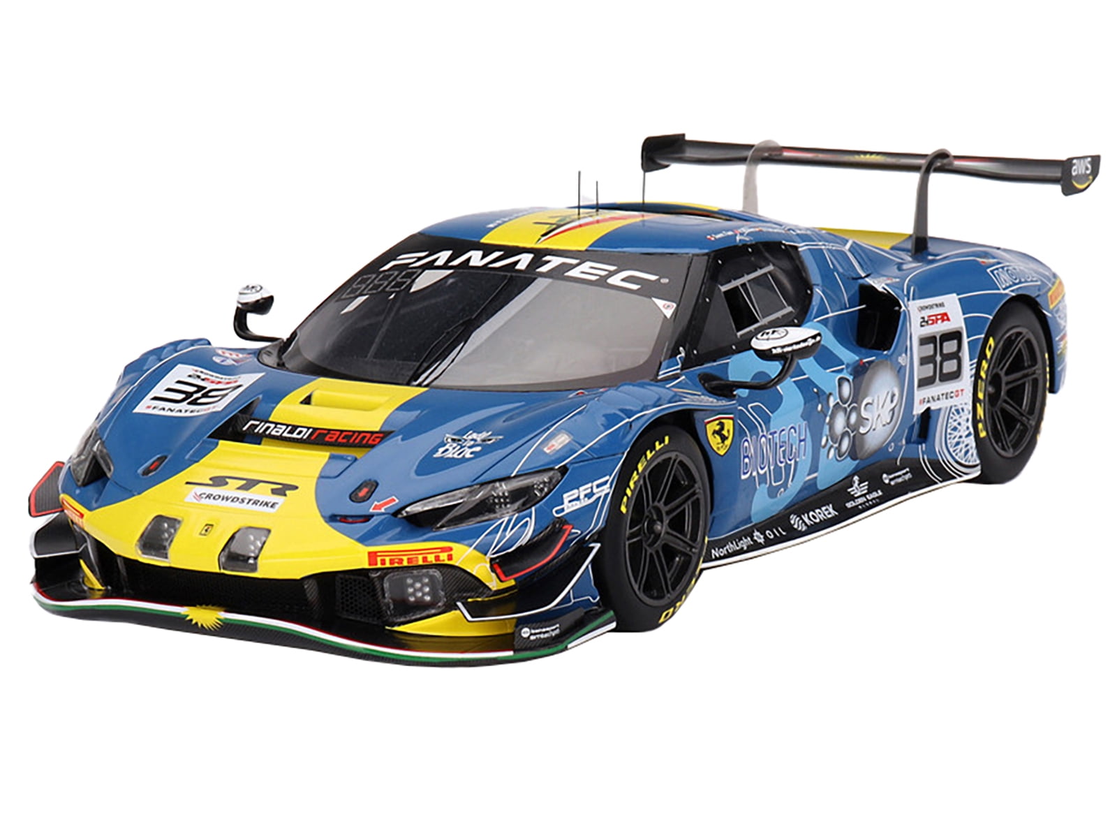 BBR 1/18 - FERRARI 296 GT3 - Spa 2023 - Walmart.com