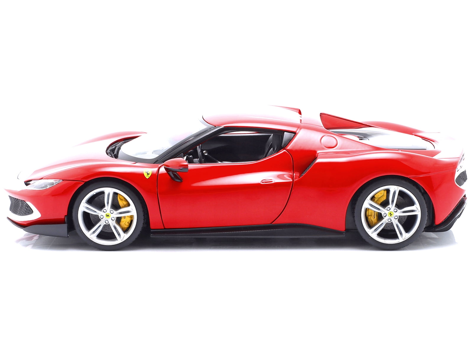 Ferrari 296 GTB Assetto Fiorano Red with White Stripes "Race + Play ...