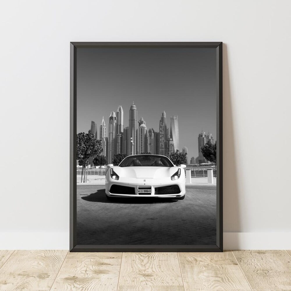Ferrari 488 Spider Poster, Ferrari Poster, Ferrari Print, Ferrari Wall ...