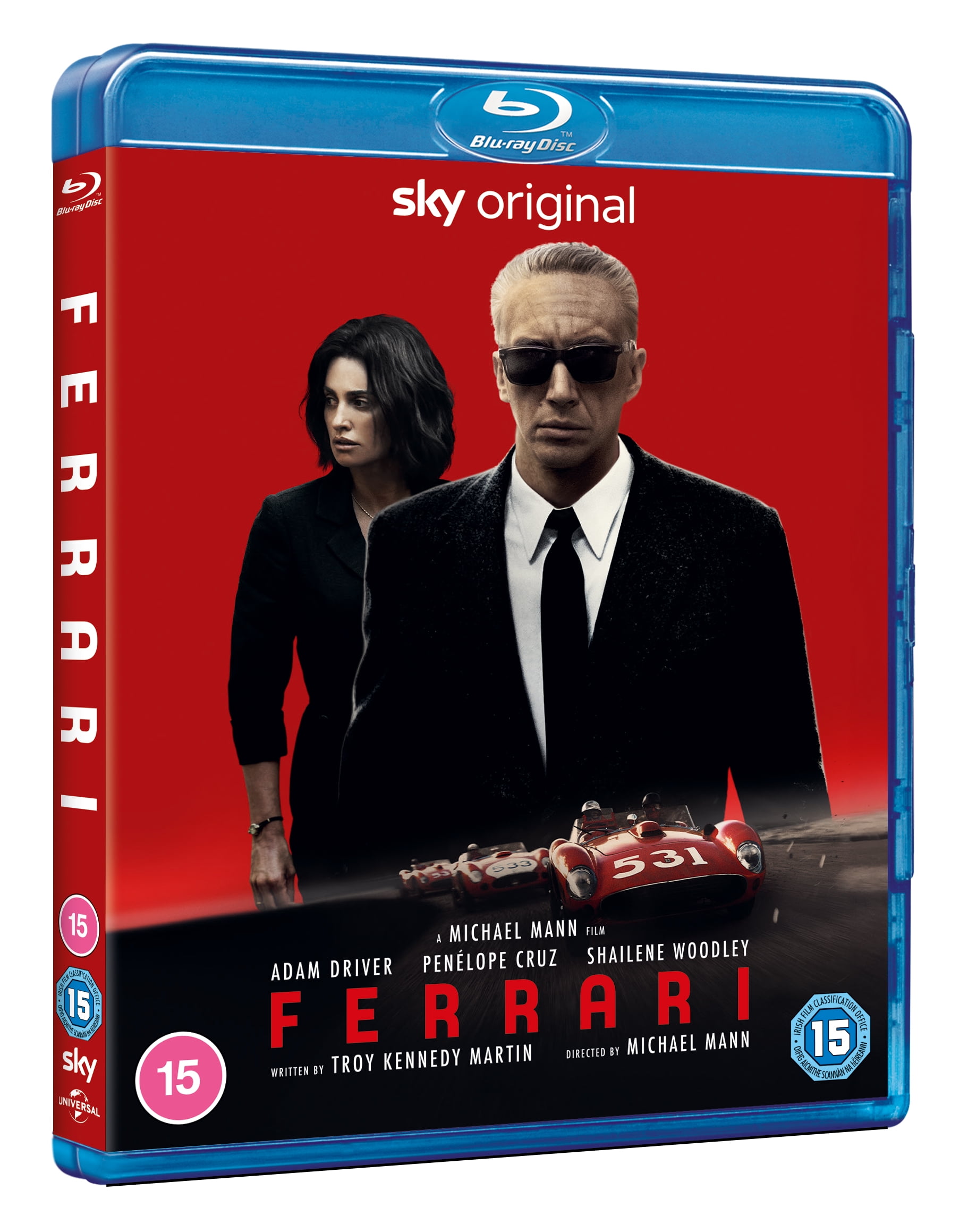 Ferrari (Blu-ray) Jack O'Connell Shailene Woodley Patrick Dempsey Leonardo Caimi Derek Hill ...
