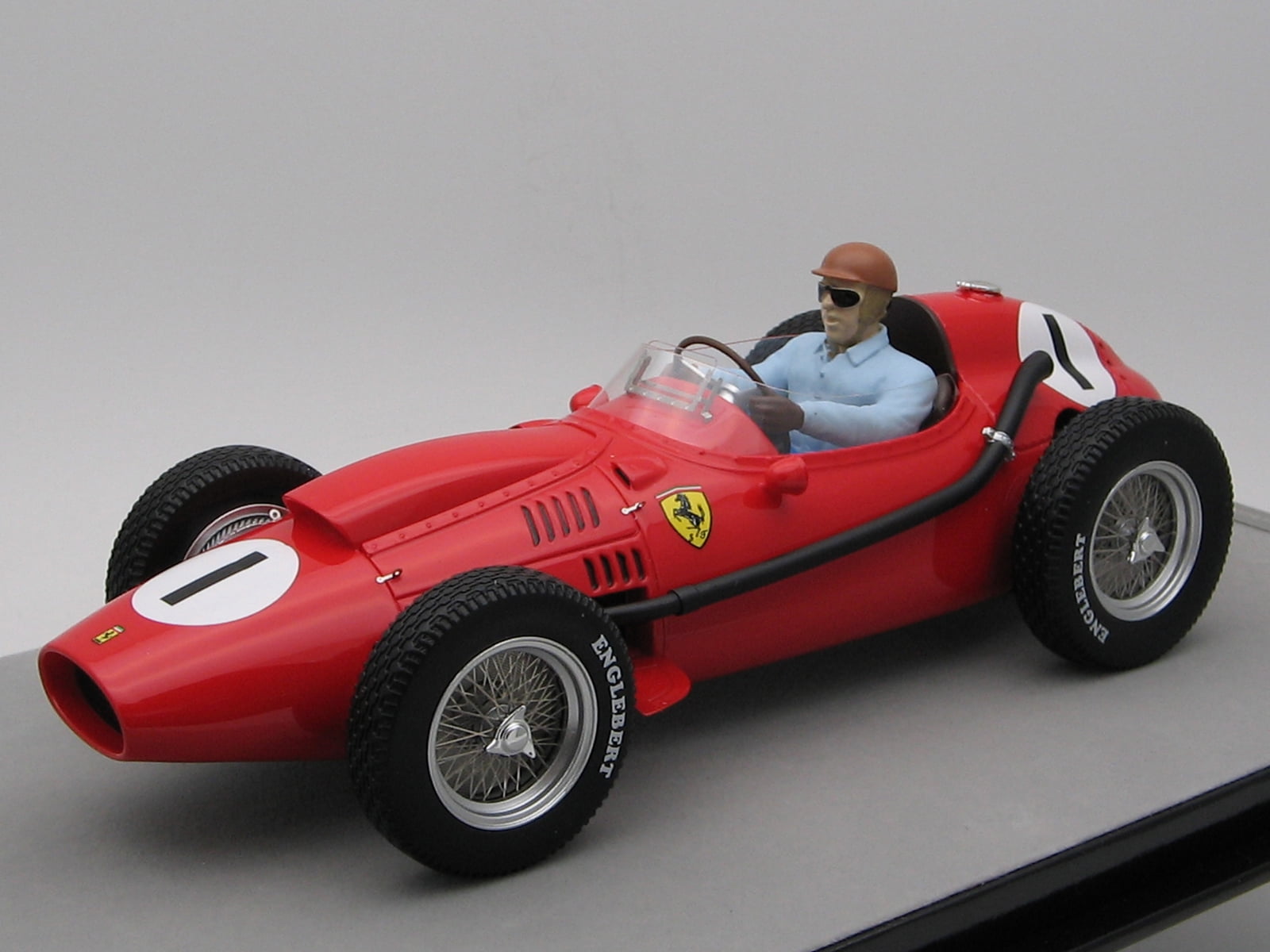 Ferrari Dino 246 #1 Peter Collins Winner "F1 England GP" (1958) w/Driver Figure Ltd Ed to 75 pcs ...