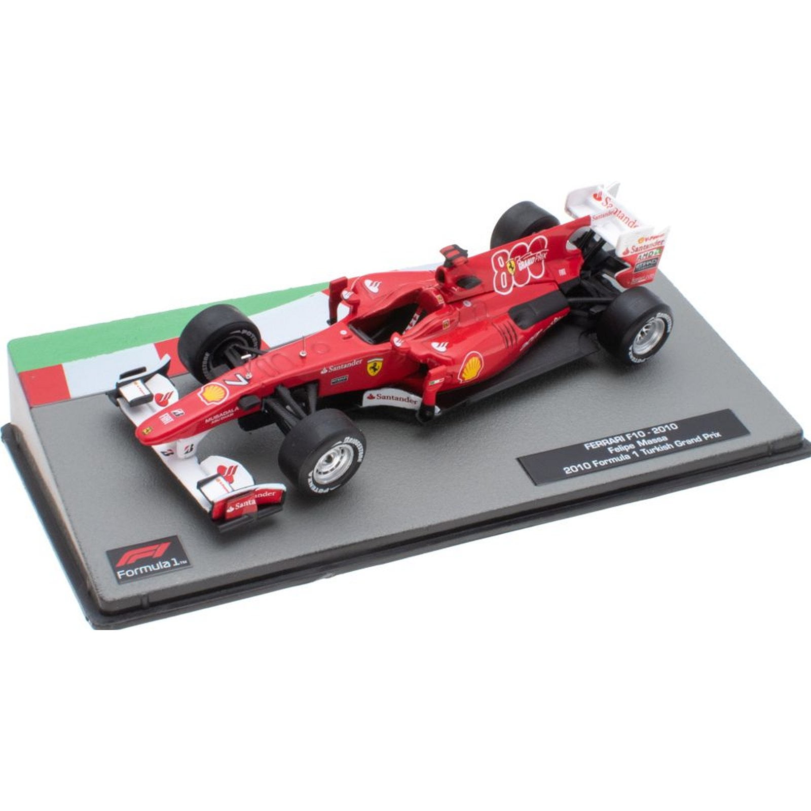 Ferrari F10 Diecast Model 1:43 scale Felipe Massa - Walmart.com