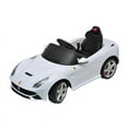 Ferrari F12 12V Ride-On, White - Walmart.com