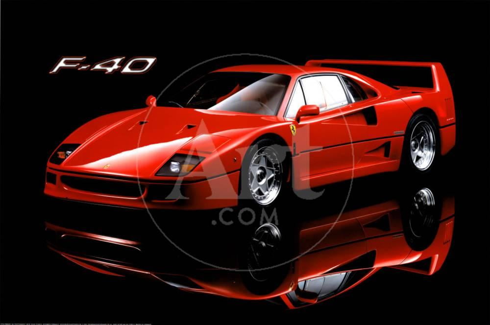 Ferrari F40 Poster 36x24 Sold by Art.Com - Walmart.com