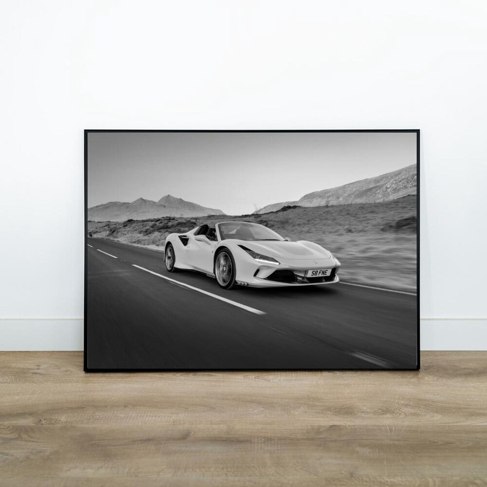 Ferrari F8 Poster, Ferrari Poster, Ferrari Print, Ferrari Wall Art ...
