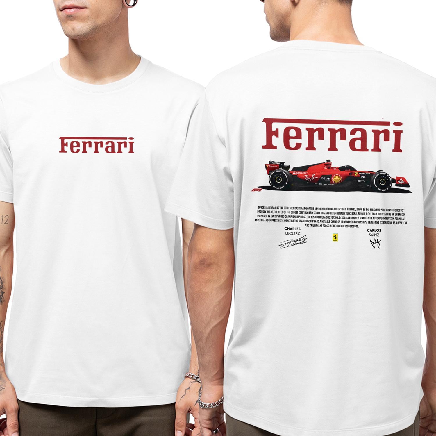 Ferrari Formula 1 T Shirt, F1 Shirt, Unisex shirt T Shirt Tee, Color ...