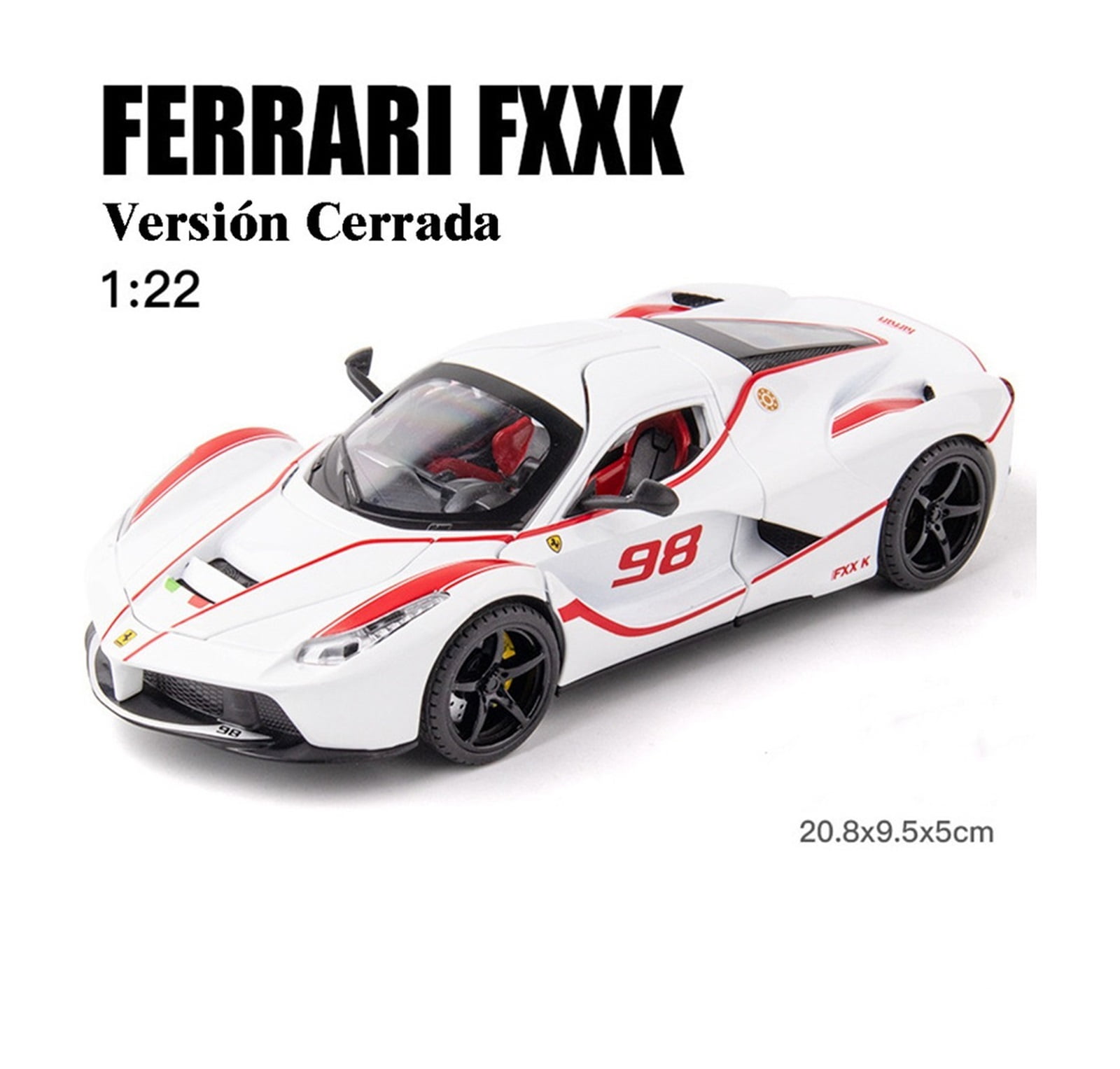 Ferrari Laferrari 1/22 Miniature Metal Car With Light And Sound ...