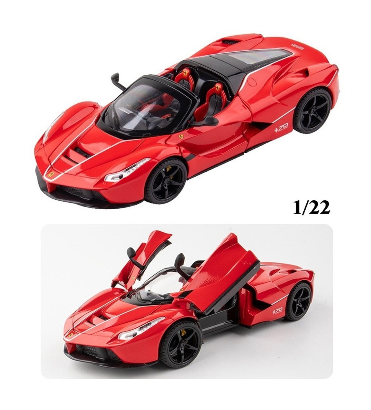 Ferrari Laferrari Roadster Limited Miniature Metal Car - Walmart.com