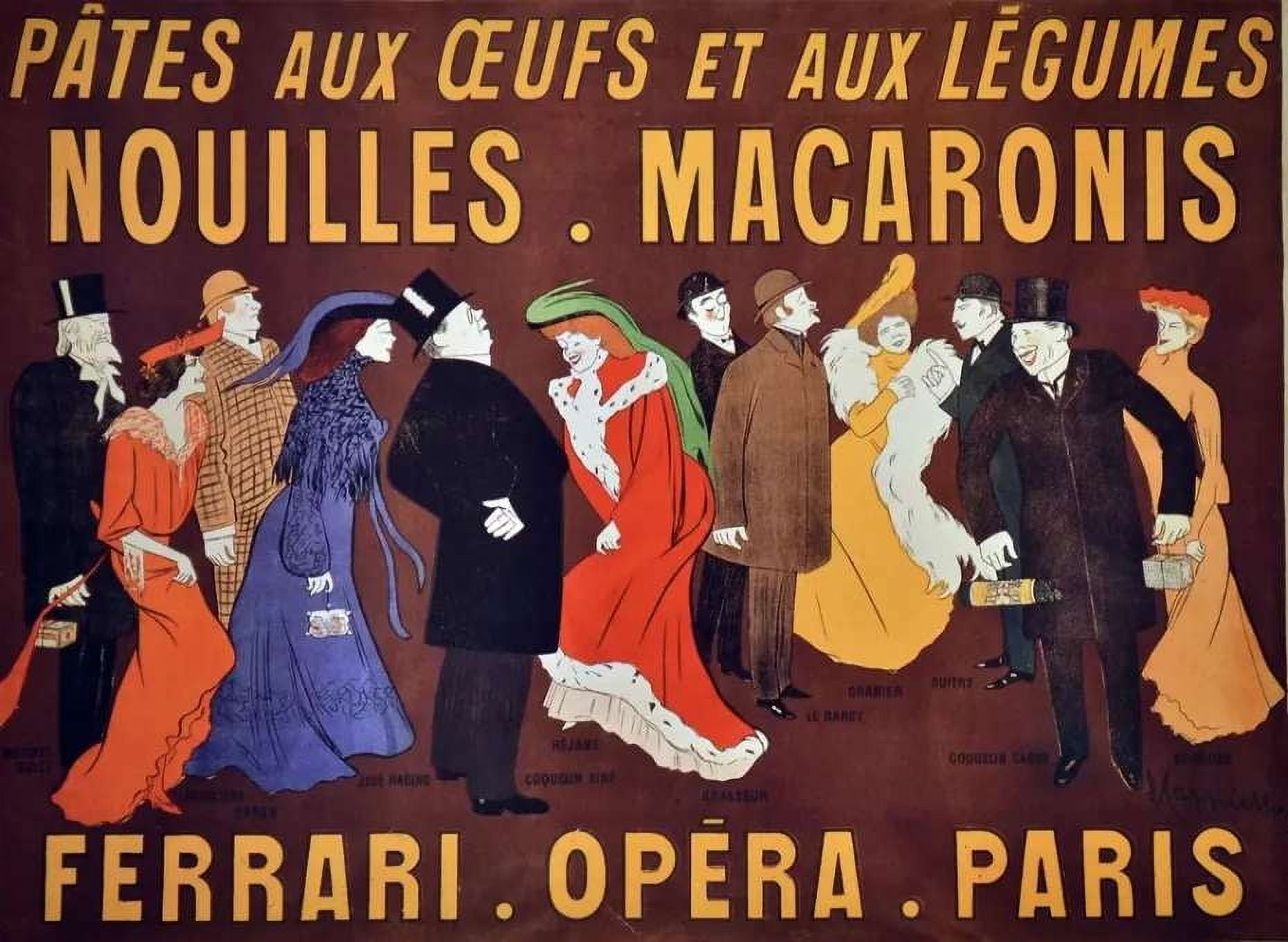 Ferrari, Opera, paris Nouveau Decorative Poster. Home Graphic Art ...