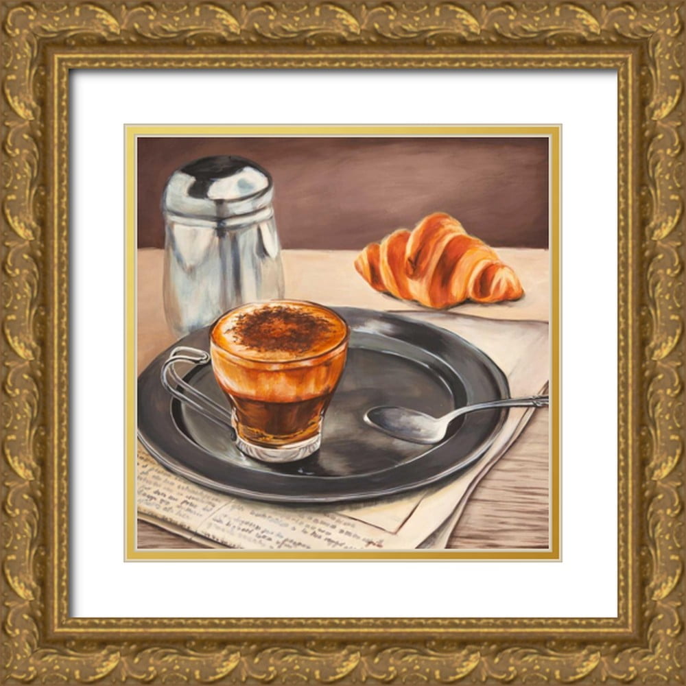 Ferrari, Sandro 20x20 Gold Ornate Wood Framed with Double Matting ...