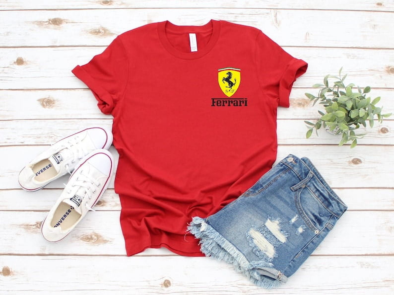 Ferrari Shirt, Ferrari T-Shirt, Race Shirt, Car Shirt, Ferrari Race ...